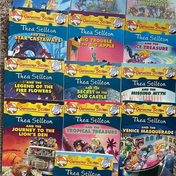 Other | Geronimo Stilton And Thea Stilton Book Set | Poshmark